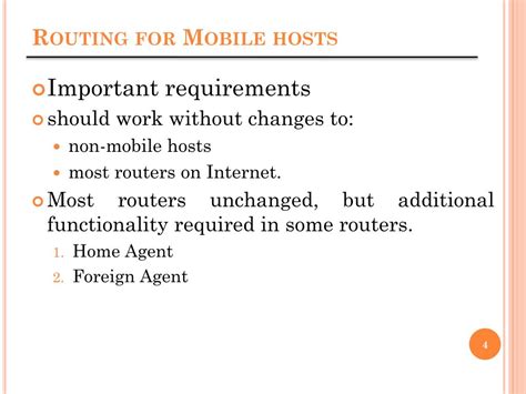 Ppt Ip For Mobile Hosts Powerpoint Presentation Free Download Id 5974964
