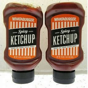 Whataburger Spicy 20 Oz Ketchup Wake Up Your Taste Buds With A Kick