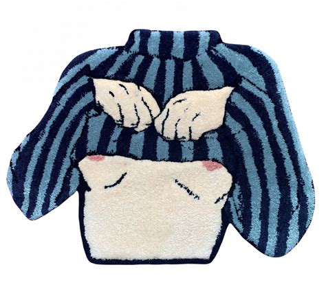 Serene Abstract Painting By Sviatlana Petushkova Blue And Black Striped