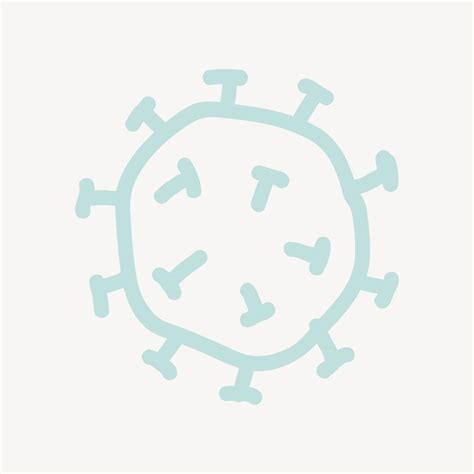 Covid Virus Clipart Collage Element Vector Rawpixel