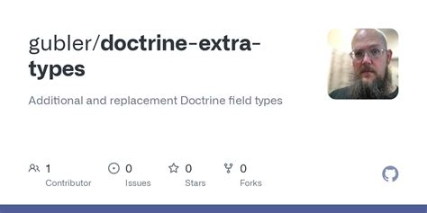 Github Gublerdoctrine Extra Types Additional And Replacement Doctrine Field Types