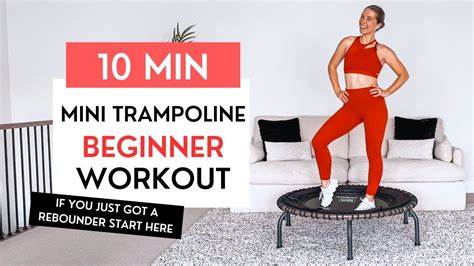 10 Minute Beginner Mini Trampoline Workout Low Impact Rebounder