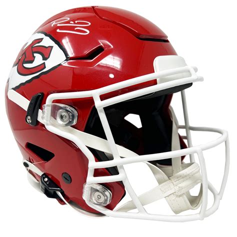 Patrick Mahomes Kansas City Chiefs Signed Speedflex Authentic Helmet B