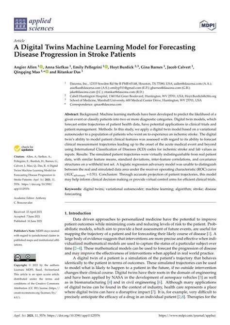 Pdf A Digital Twins Machine Learning Model For Forecasting Dokumen Tips