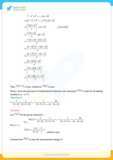 Ncert Solutions For Class 11 Maths Chapter 4 Exercise 4 1 Principle Of Mathematical Induction