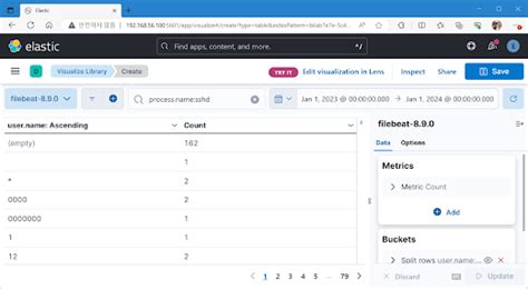 케세라세라 Filebeat system 모듈