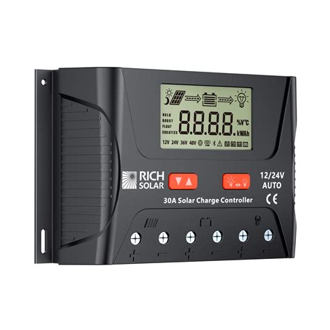 Bravo Legend 30 30 Amp Pwm Solar Charge Controller 12v24v Auto 30