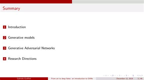 Spotlight Generative Models And Gans Ppt