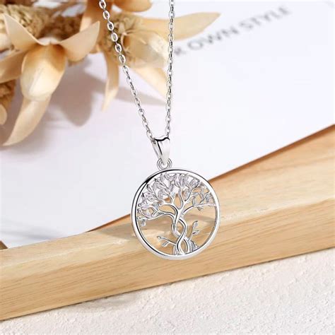 Tree Of Life Silver Pendant Sterling 925