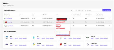 Giao tiếp bằng Private Network trong BizflyCloud App Engine