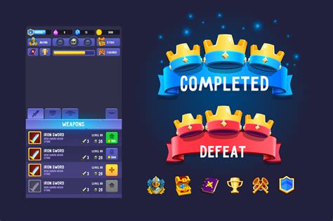 game ui mobile behance