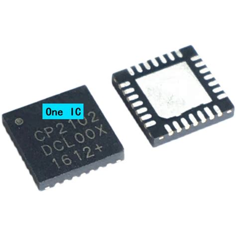 5pcs Brand New Cp2102 Gmr Cp2102 Gm Cp2102 2102 Qfn28 Original Genuine Ic