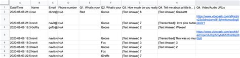 Export Responses To A Csv Or Xlsx File VideoAsk