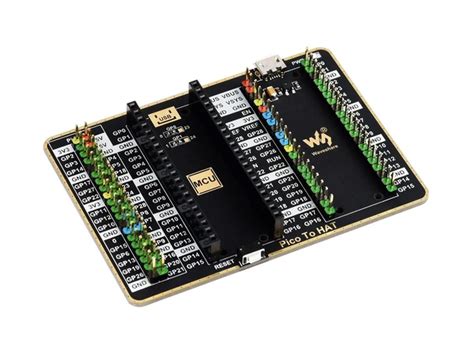 GPIO EXPANDER FÜR Raspberry Pi Pico 1x Raspberry Pi Standard 40PIN 1x