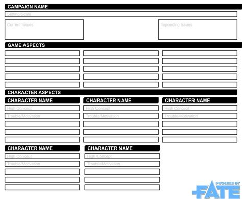 I Made A Reference Document For Campaigns That I Thought Might Be Useful For Other People R