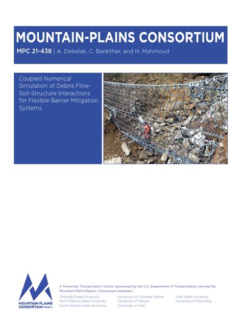 Coupled Numerical Simulation Of Debris Flow Ssi For Flexible Barrier