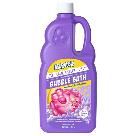 Mr Bubble Calm And Sleep Bubble Bath Calming Lavender Eucalyptus And