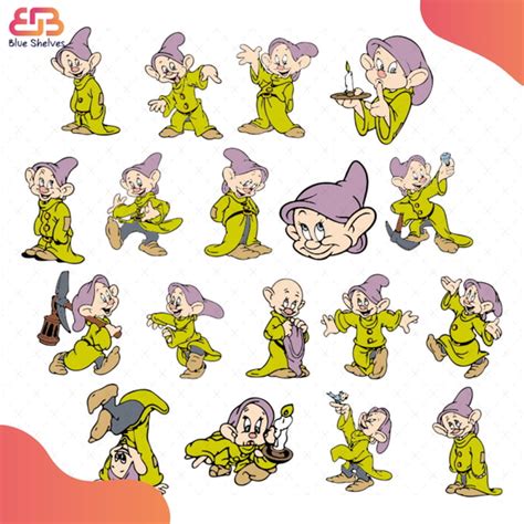 Dwarfs Bundle Svg Disney Svg Seven Dwarfs Svg Snow White Inspire Uplift