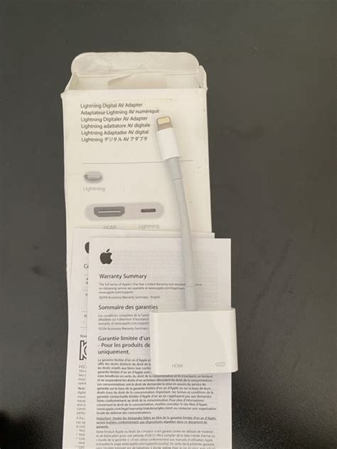 Apple Lightning to Digital AV Adapter | Kaufen auf Ricardo