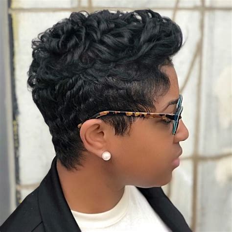 Pin By Shanter Bailey On Hair Short Sassy Hair Short Hair Styles