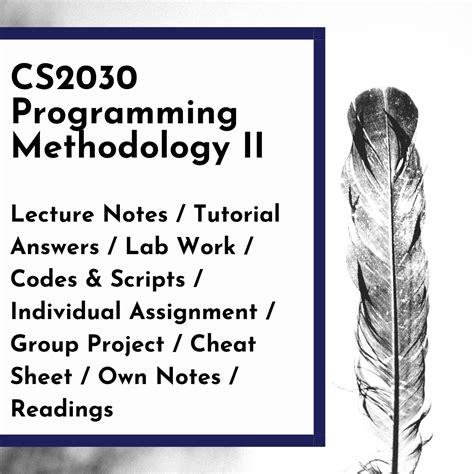 cs2030 programming methodology ii academiii