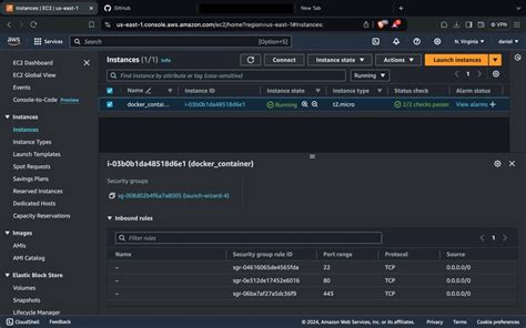 How To Run A Docker Container On AWS EC And Access It Externally DEV Community