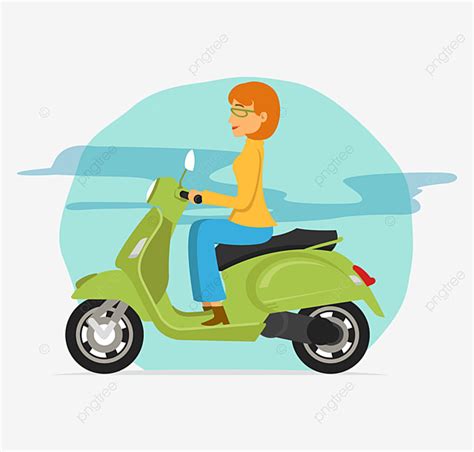 스쿠터 스쿠터 클립 아트 오토바이 모터 달린 자전거 Png 일러스트 및 벡터 에 대한 무료 다운로드 Pngtree