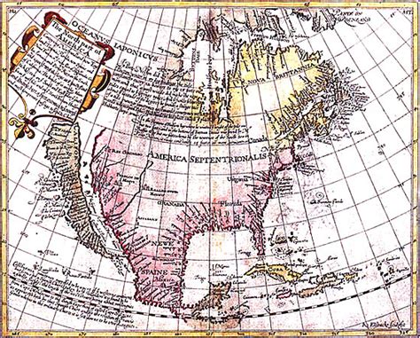 Mapping The Unknown The Us In 1600