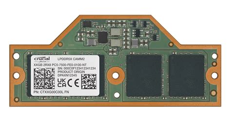 Lpcamm2 Memory Module Debuts With Shockingly High Price Tag — But Fear