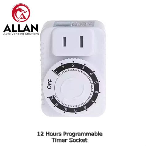 Allan 12 Hour Automatic Power Off Timer Socketfor Electric Bicycleshousehold Appliances Allan 12 Hour Automatic Power Off Timer Socketfor Electric Bicycleshousehold Appliances