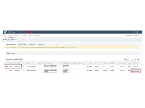 Order Confirmation Workflow