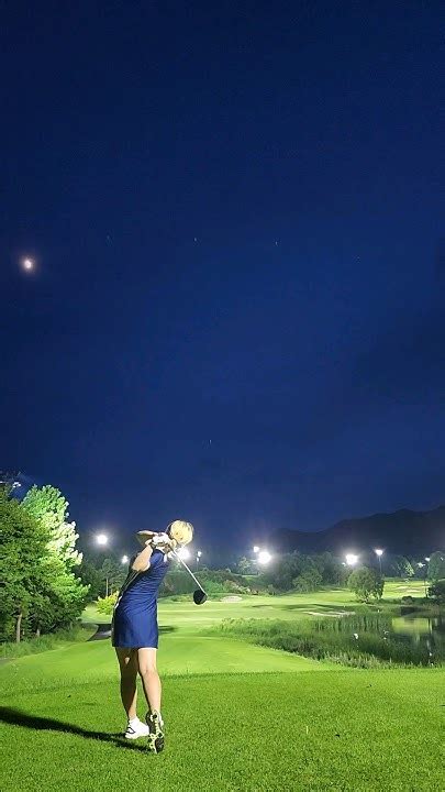 행복한 사람 골프는 즐거워⛳️ Golf Golfswing 골프웨어 골프스윙동영상 야간라운딩 Youtube