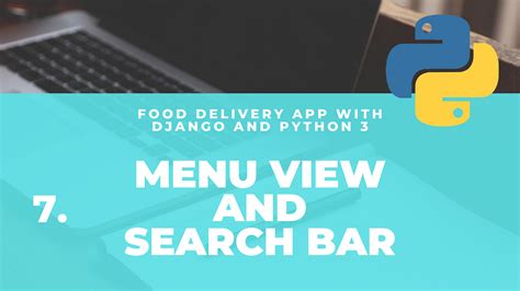 Building A Food Delivery App With Django And Python 3 Part 7 Menu View
