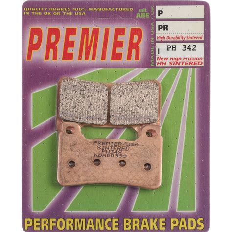 Premier Brake Pads Hi Perf Sint Ph342 Hon Tracktion Motorcycles