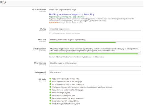 free blog extension for magento 2 better blog