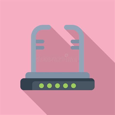 Online Media Platform Icon Flat Vector Game Tech Stock Illustration