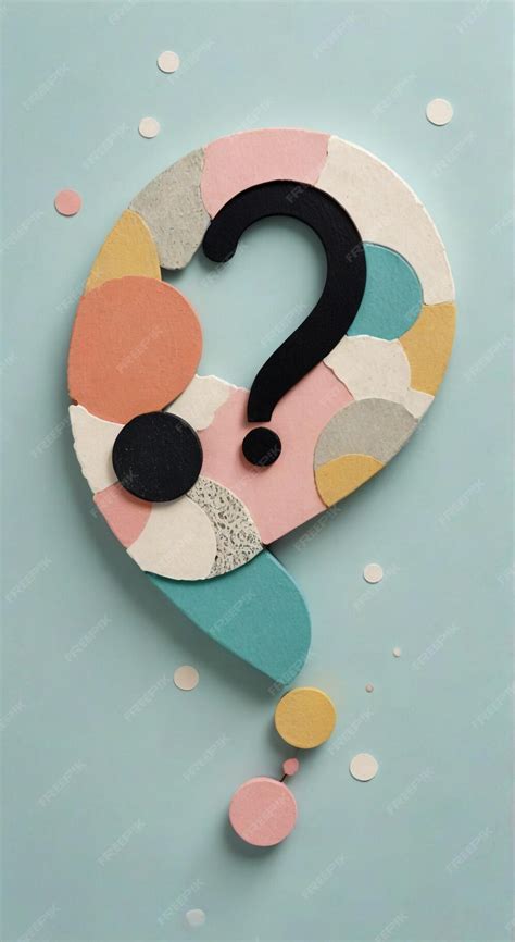 A Number Is Drawn With A Number 1 And Has A Question Mark Premium Ai