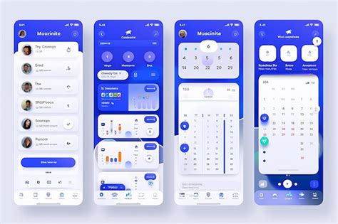 premium photo calendar app ui ux concept december 2024 page with to