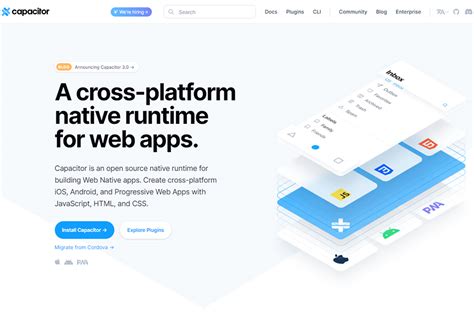 Exclusive Capacitor Framework Apps Developed
