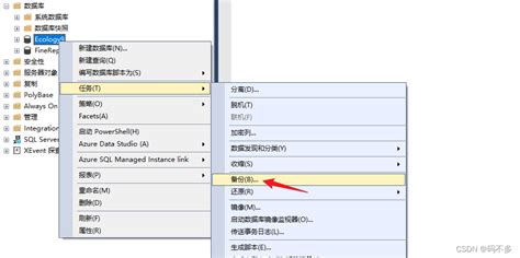 sqlserver数据库迁移、备份与还原 sqlserver导入备份数据库 csdn博客