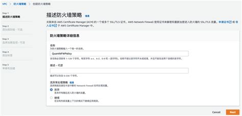 使用 aws network firewall 过滤 workspaces 网络流量，为 quant 构建安全、高效的量化策略开发环境