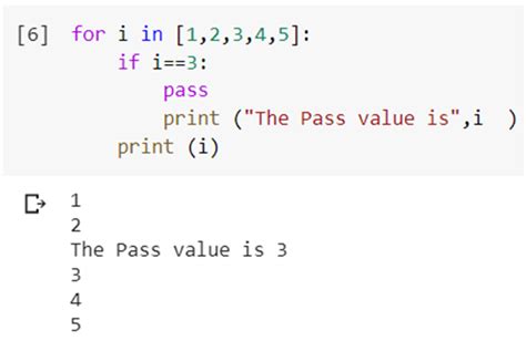 भाषा और भाषा प्रौद्योगिकी पाइथन में Pass Statement