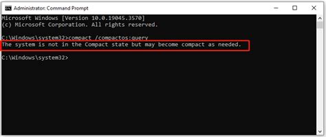 Guide To Enable Or Disable Compact OS In Windows