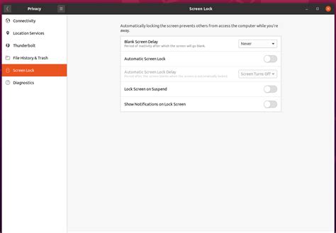 How To Disable Automatic Screen Lock In Ubuntu Linux Techdirectarchive