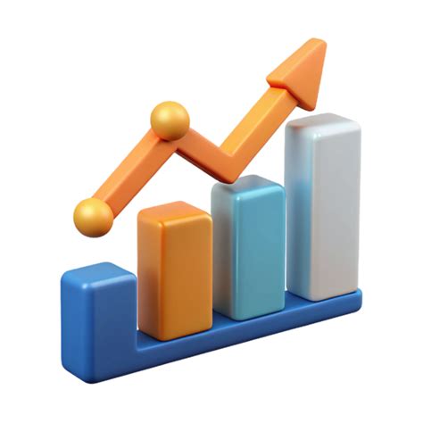 Glorious Tranquil Impressionist Upward Trending Arrow Chart With Three Data Points Clean Lines