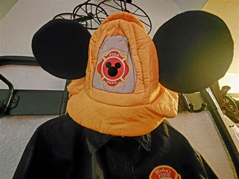 Mickey Mouse Fire Fighter Suit
