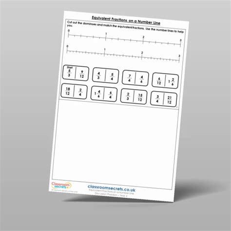 Ks2 Year 4 Maths Classic View Equivalent Fractions On A Number Line