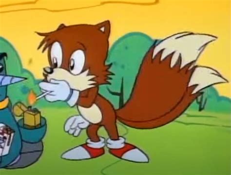Looking For A Cel Or Sketch Of Tails From Ep 30s Smoking Psa R