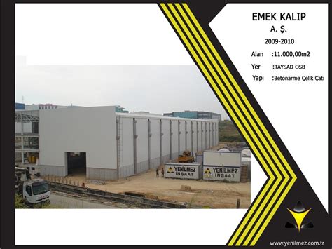 Emek Kalip Yenİlmez Construction Inc Co