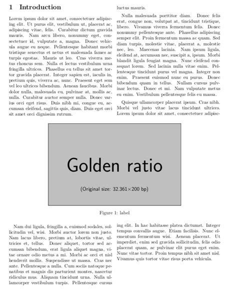 Graphics Span Image Over Two Columns Without Perturbing The Text Flow TeX LaTeX Stack Exchange